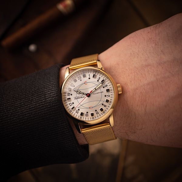 Raketa 24 Hours, Vintage antarctica watch, ROCKET mechanical Soviet ...