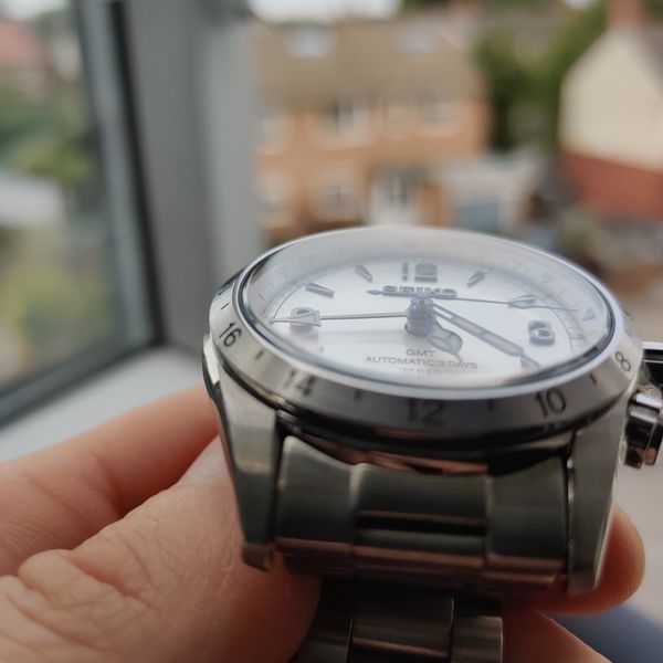 Seiko Prospex Alpinist Automatic GMT White face limited edition ...