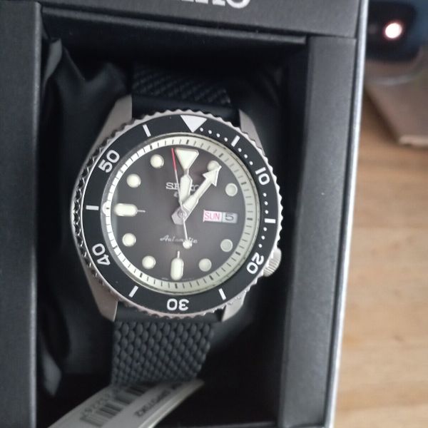 Seiko 5 Sports Men's Black Watch - SRPD73K2 | WatchCharts Marketplace