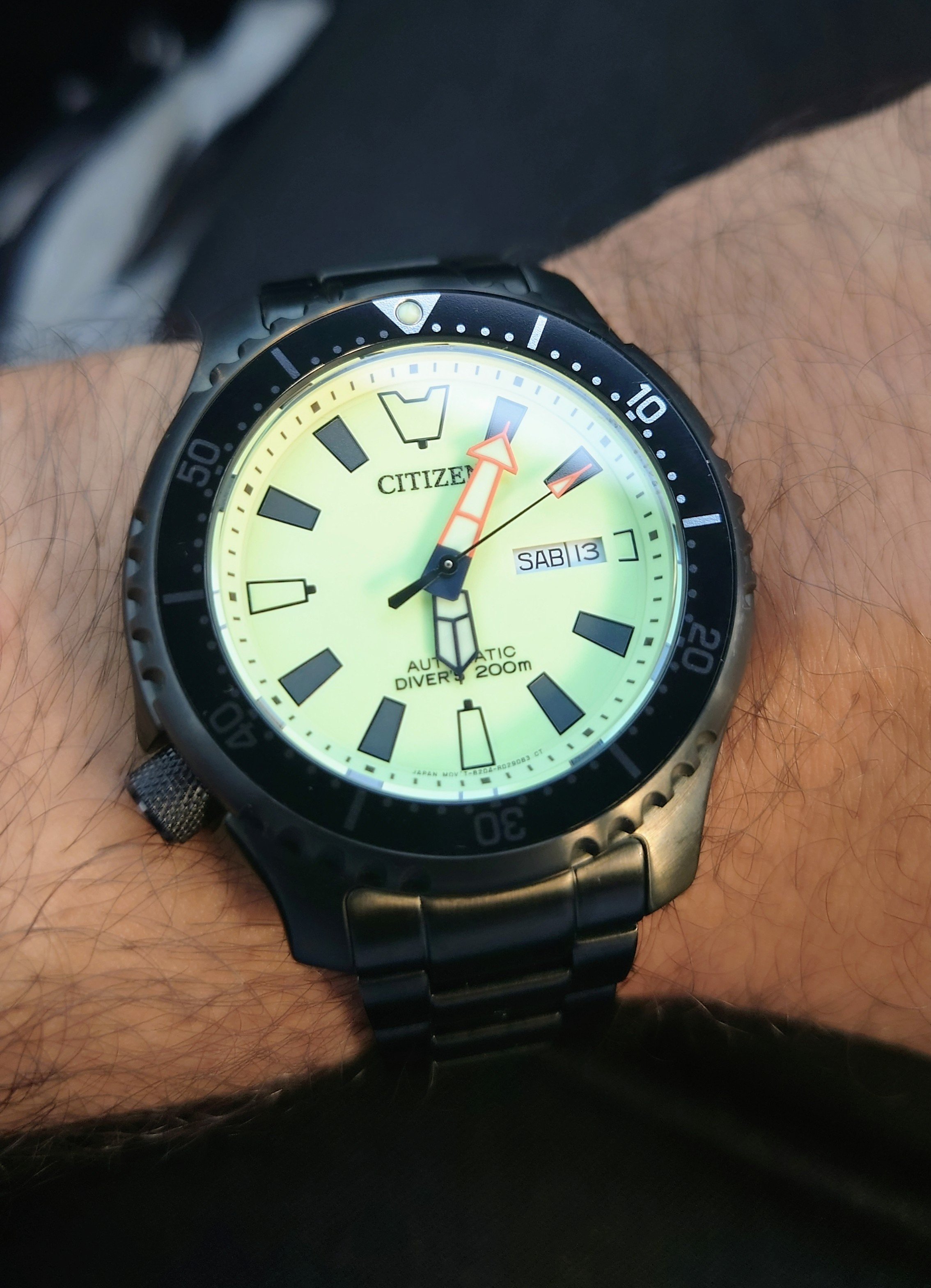 [$375 USD] Citizen Promaster Fugu Diver NY0155-58X (Full Lume ...