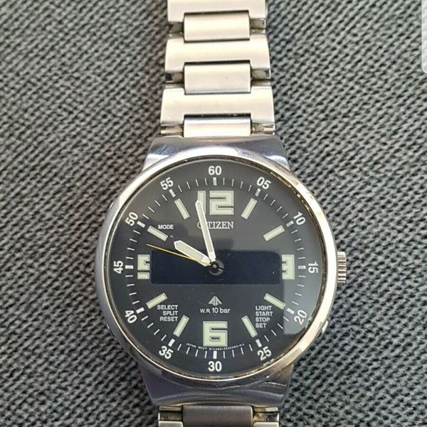 Citizen Promaster Ana-Digi Alarm Chronograph JT3000-59L | WatchCharts