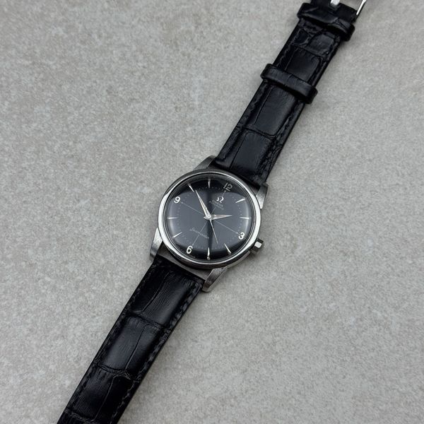 OMEGA Seamaster 2767-10 SC MENS VINTAGE WATCH BLACK DIAL RARE STEEL ...