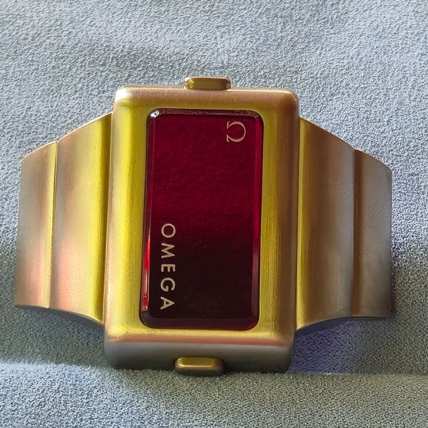 Watch Case by OMEGA Time Computer LED, Model OMEGA 1601 TC2 ...