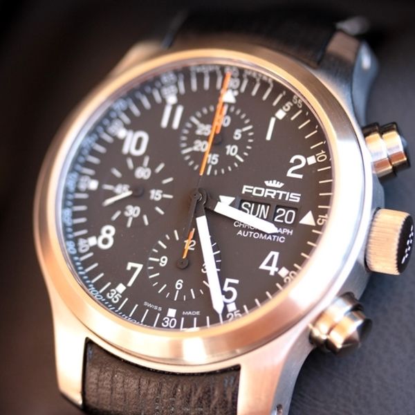 SOLD Fortis B-42 Pilot Chronograph LNIB SOLD | WatchCharts Marketplace