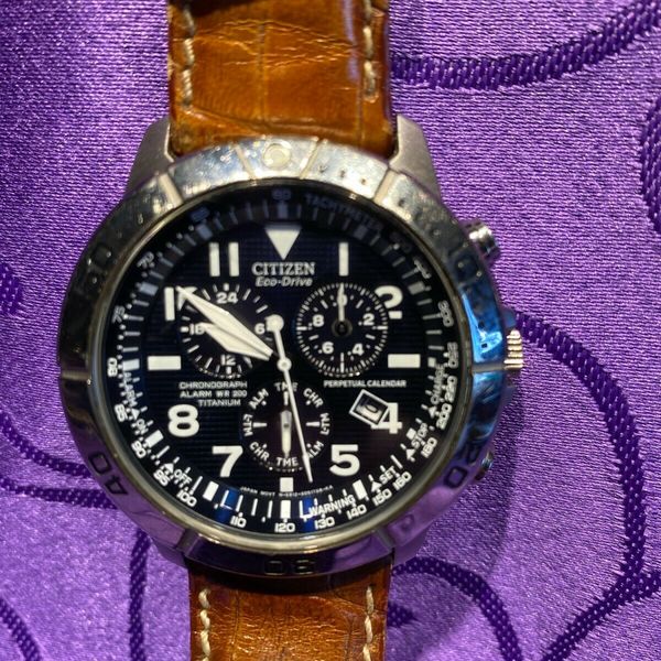 CITIZEN ECO DRIVE E820-S061636 HST CHRONOGRAPH WATCH | WatchCharts ...