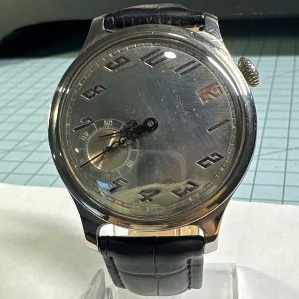 Rare Gruen Veri-Thin Vtg Watch Offset Dial Deco 17 Jewel Skeleton Back ...