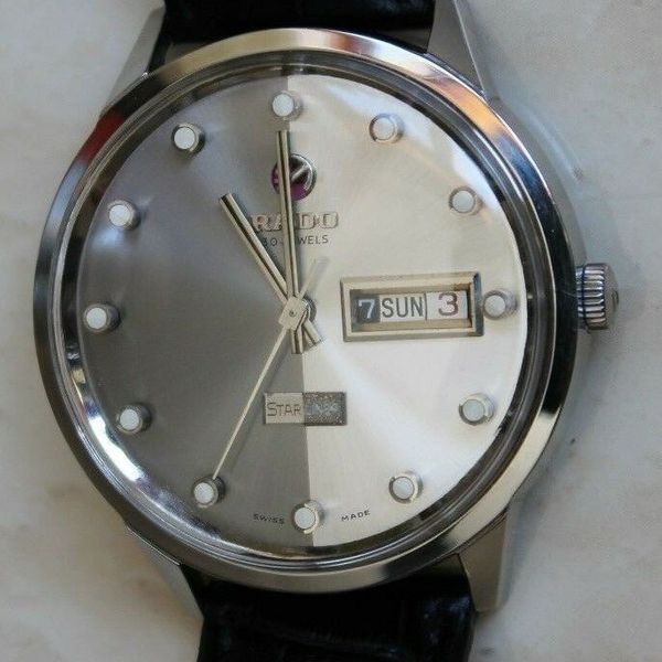 RADO STARLINER DAYMASTER AUTOMATIC WATCH 30 JEWELS 38mm DIAMETER ...