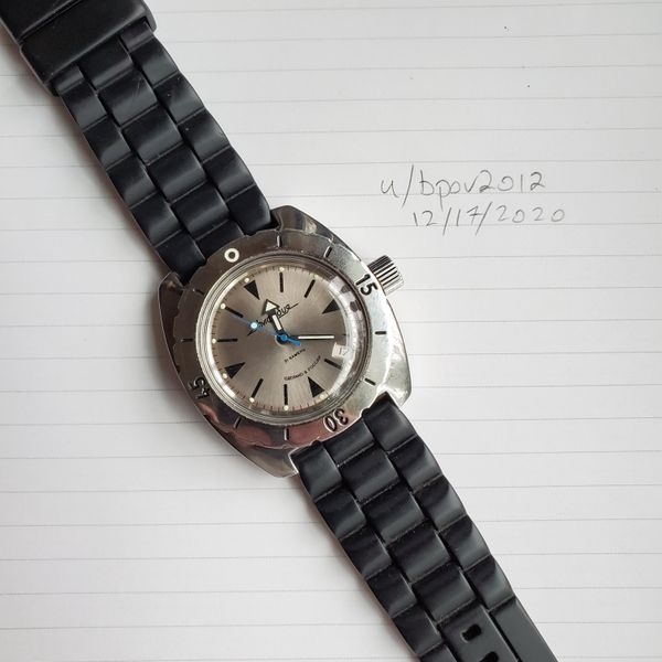 [WTS] Vostok Amphibia Silver Dial | WatchCharts
