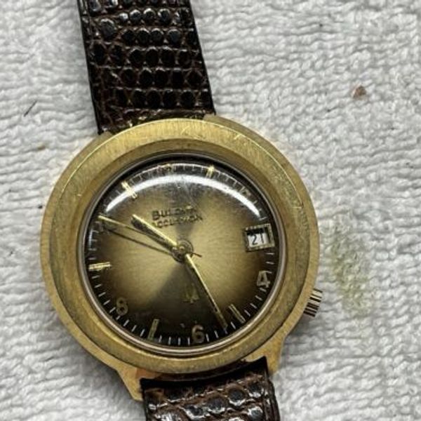 Bulova Accutron N3 Watch, 2185 Movement, Gold plate, Parts Only ...