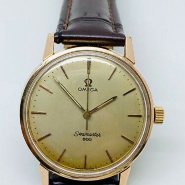 Vintage Rare Omega Seamaster 600 calibre 601, 40 Microns Case 135.011 ...
