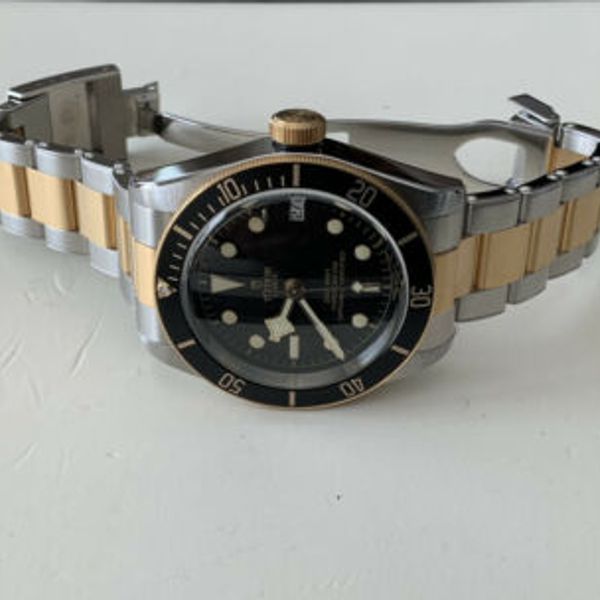 Tudor Black Bay Two-Tone (Gold & Steel) Mint With B & P | WatchCharts