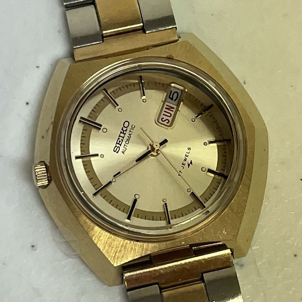Vintage Seiko Watch Date Display Salesman RARE Sample 7006-7189 #34 NO ...