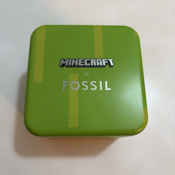 Minecraft x Fossil Limited-Edition Grass Block Chronograph Watch NEW ...
