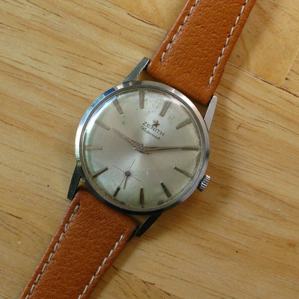 ZENITH VICTORIOUS WATCH HAND WIND SUB SECONDS CAL. 40.T GOOD WORKING ...