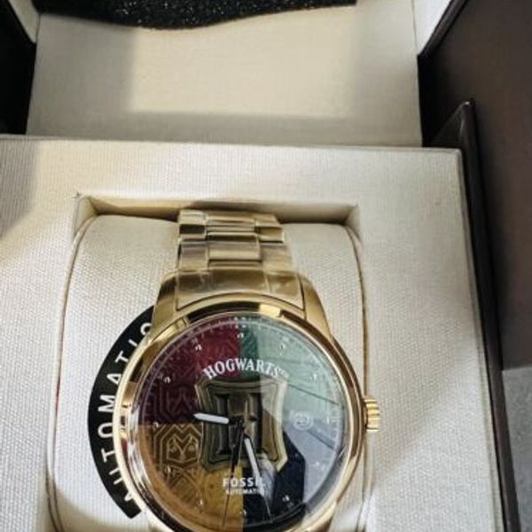 Fossil X Harry Potter Limited Edition Hogwarts Men's Automatic Watch ...