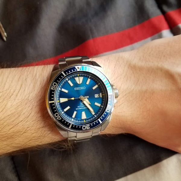 [WTS] Seiko Blue Lagoon Samurai (SRPB09) | WatchCharts Marketplace