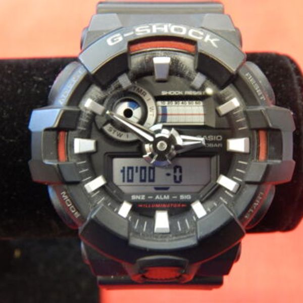 Casio G-Shock 5522 GA-700 Water Resist 20BAR Shock Resist | WatchCharts ...
