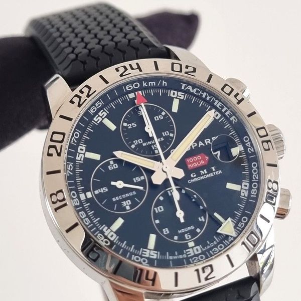 CHOPARD MILLE MIGLIA GMT CHRONO CHRONOGRAPH 168992-3001 168992 3001 ...
