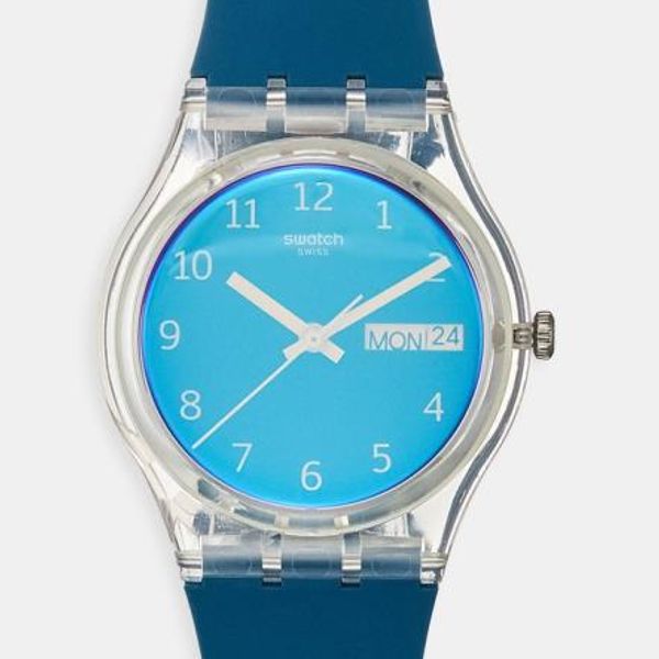 Swatch swatch watch watch BLUE AWAY --Watch --blue | WatchCharts ...