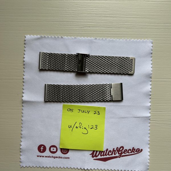[WTS] Watch Gecko Satin mesh bracelet | WatchCharts Marketplace