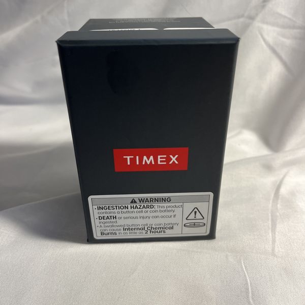 Timex T2H331, Women's Easy Reader, Black Leather Watch, Indiglo, Date W ...
