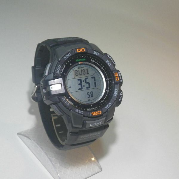 Casio PROTREK Compass Watch PRG-270 w/ baro, alti, thermometer, sun ...