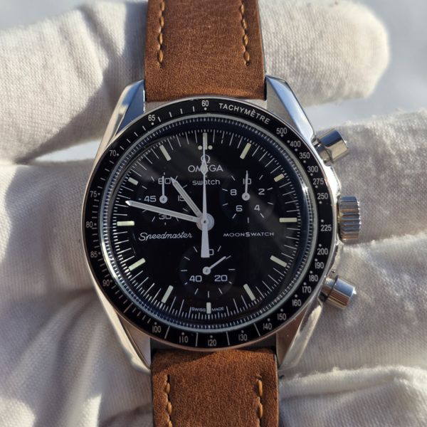 [WTS] Omega x Swatch Moonswatch Mission to the Moon Steel Case Mod w ...