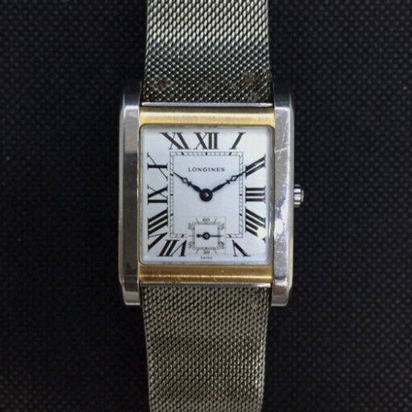 Junk Longines Square Face Quartz Watch Men L5 673 5 Swiss From Japan ...
