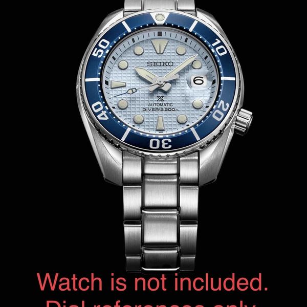 Seiko OEM Genuine Sumo SPB179 Dial Only Original Prospex ICE DIVER SKX ...