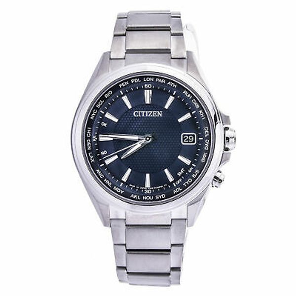 CITIZEN CB1070-56L ECO-DRIVE SOLAR 10 ATM TITANIUM RADIO CONTROLLED ...