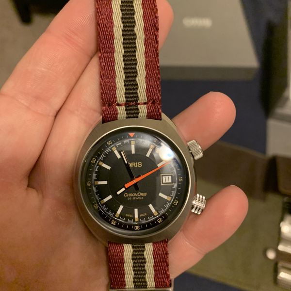Oris Chronoris Movember Edition Full Kit LNIB | WatchCharts