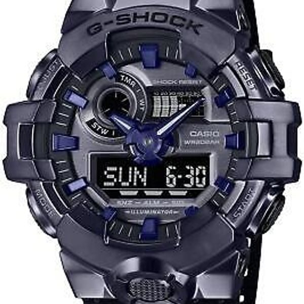 CASIO G-SHOCK GM-700P-6AJF Big Case Metallic Purple Analog Digital Men Watch New | WatchCharts ...