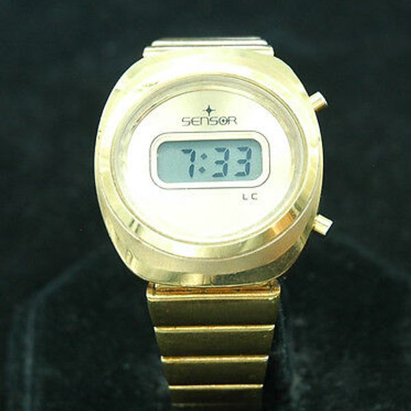 Vintage SENSOR LCD Men's watch with Optel display. | WatchCharts ...