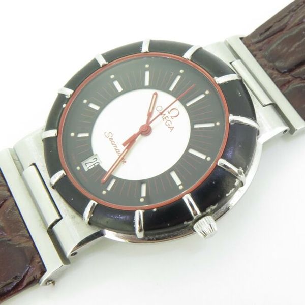 Vintage Omega Seamaster Dynamic 32mm Quartz Wrist Watch 196 0301 $1 NO ...