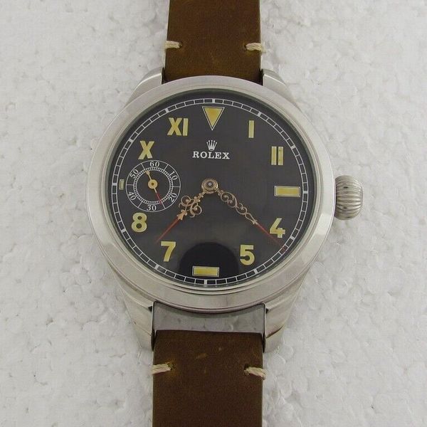 Rolex Lever California Military Style WWII Antique Swiss Men Watch ...