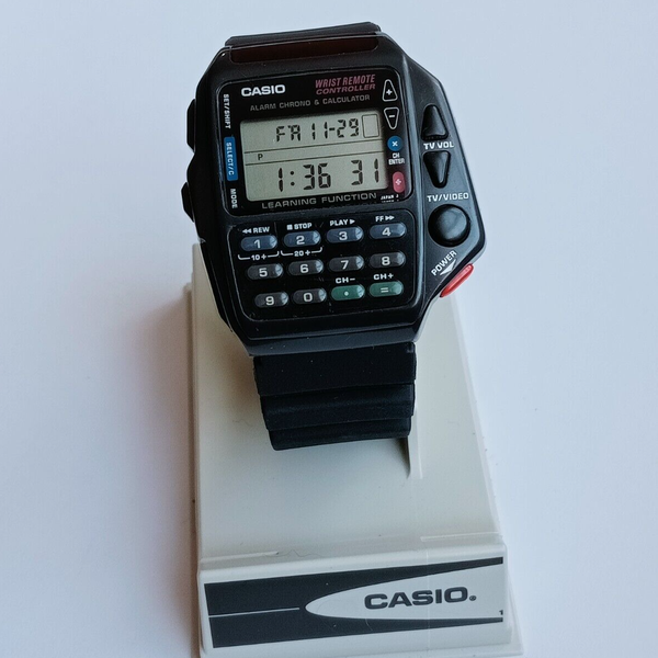 CASIO CMD-40 ALARM - CALCULATOR - CHRONO - TV/VIDEO REMOTE CONTROL ...