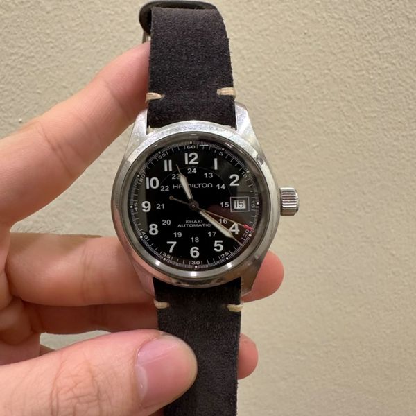 Hamilton Khaki Field Automatic 38mm H704450 | WatchCharts Marketplace