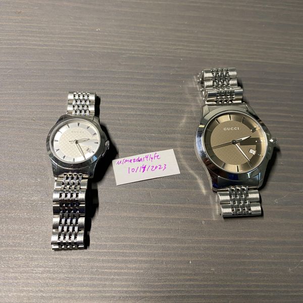 [WTS] His and Hers Stainless Steel Gucci Watches 126.4 and 126.5 ...