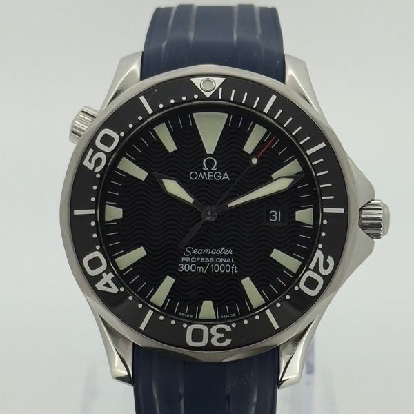 RELOJ OMEGA 2264.50 Seamaster 300 Fecha Cuarzo Acero inoxidable ...