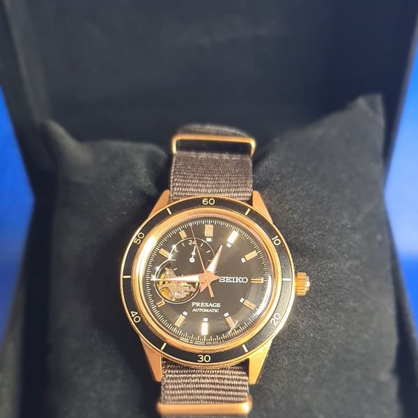 Seiko Presage Limited Edition open heart watch. | WatchCharts Marketplace