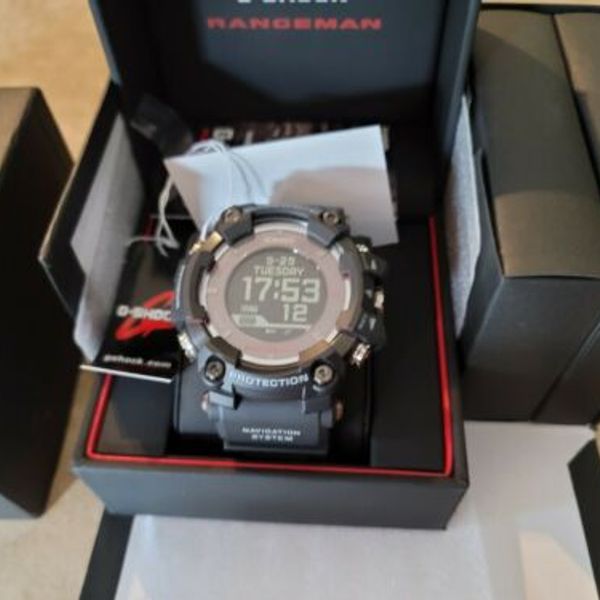 New Casio G-Shock Rangeman Solar GPS Navigation Bluetooth Men's Watch ...
