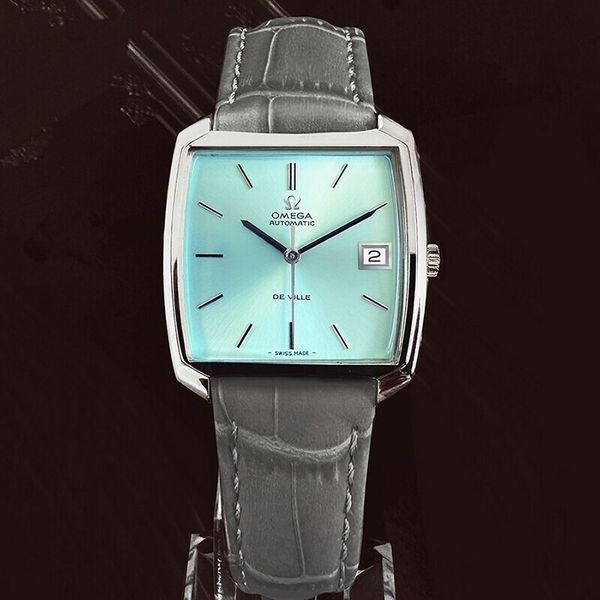 'Authentic" OMEGA DEVILLE AUTOMATIC Men's ICE BLUE Dial WATCH_MSRP ...