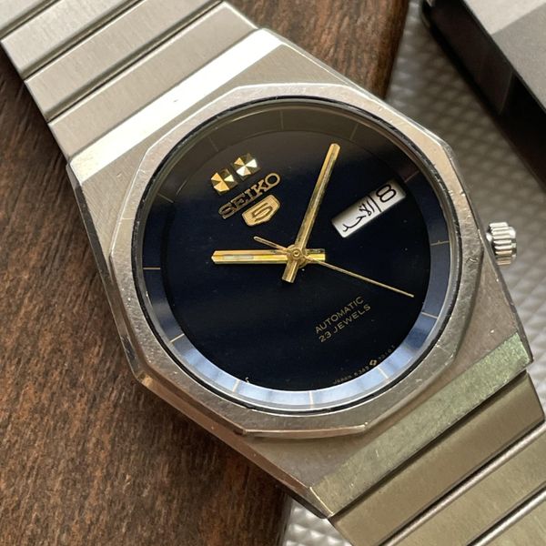[WTS] Rare Seiko 5 Automatic Octagon - 6349-7000 - Blue Dial - $249 ...
