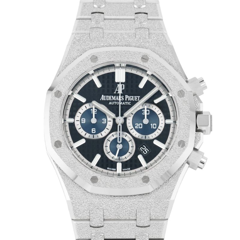 Audemars Piguet Royal Oak 41 Chronograph Frosted White Gold (26331BC.GG ...