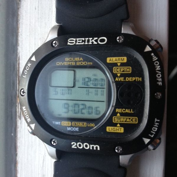 For sale: Early 1990's Seiko M726 Divers Watch on Z-22 $375.00 ...