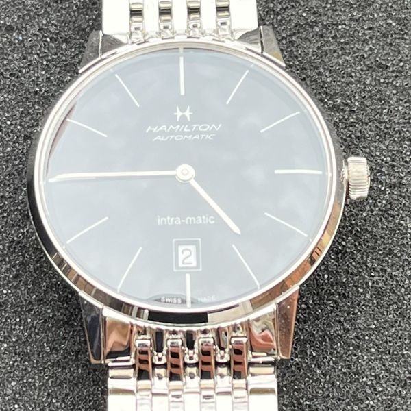 [$340 USD] FS Hamilton intra-matic Black Dial H38455131 | WatchCharts ...