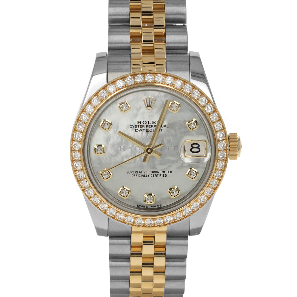Rolex Datejust 31 Rolesor Yellow (178383) Market Price | WatchCharts