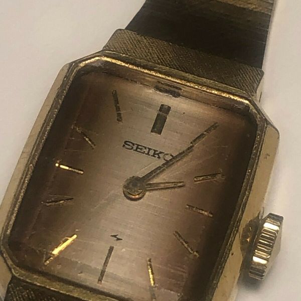VINTAGE SEIKO 17J WIND-UP LADIES 11-3649 WRISTWATCH CAL. 11A RUNS ...
