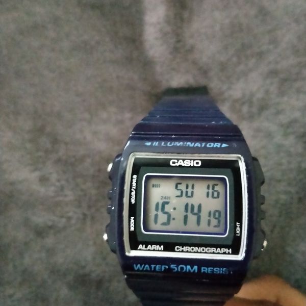 Casio Dark Blue Men's Watch Used | WatchCharts Marketplace