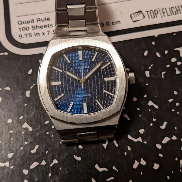 [WTS] Dumoreau DM01 Royal Blue Fume Miyota 9039 movement Automatic ...